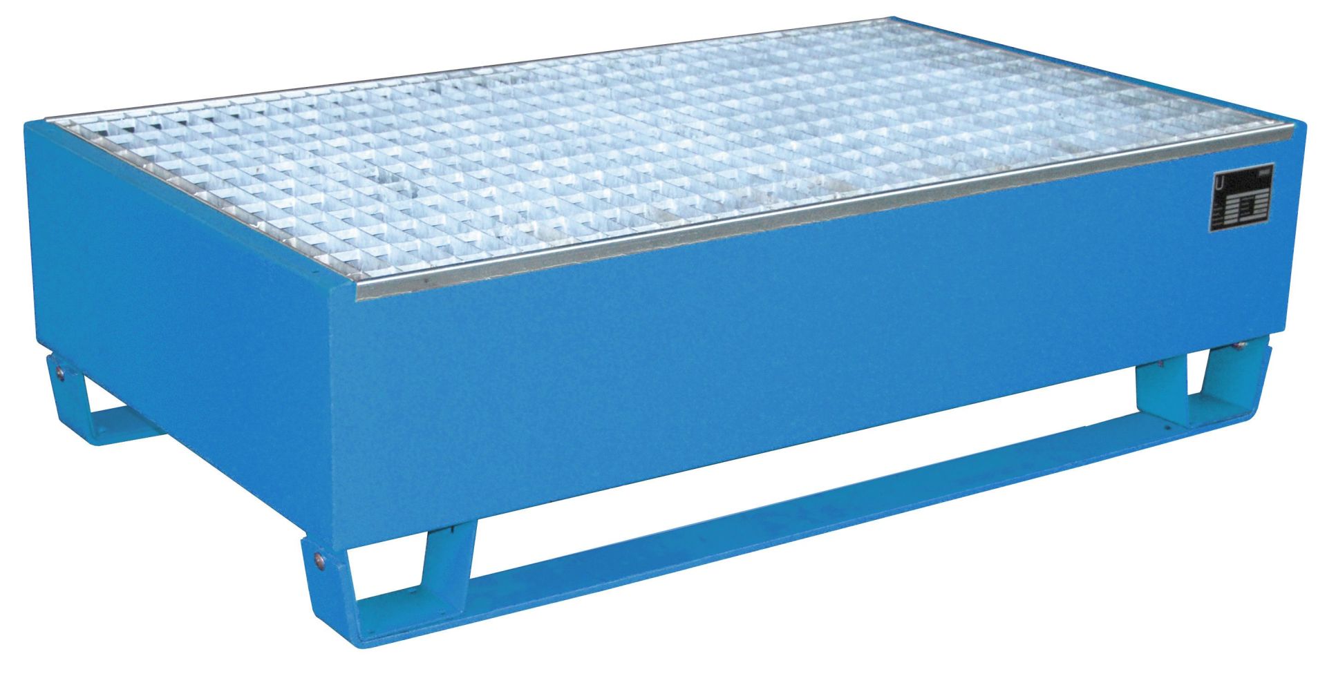 Modul 3: Zwei Kufen RAL 5012 für Modul-Auffangwanne MAW