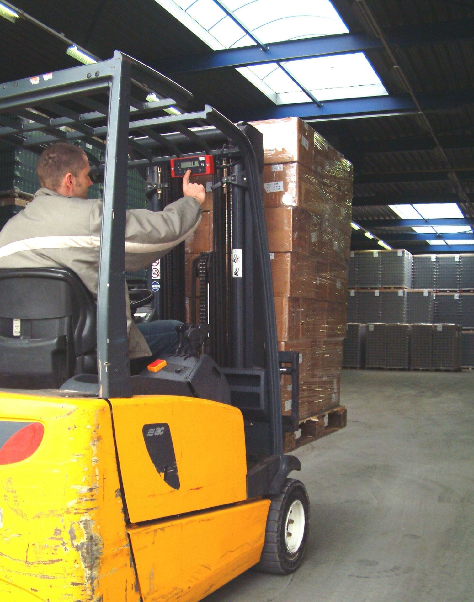 Hydraulisches Wiegesystem für Gabelstapler RAVAS RCS PLUS